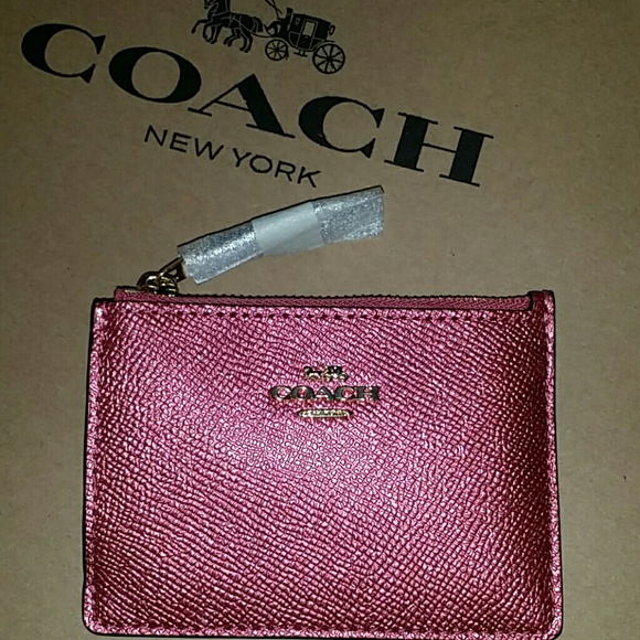 Coach | Bags | New Coach Idcredit Cardkey Ring Wallet | Poshmark